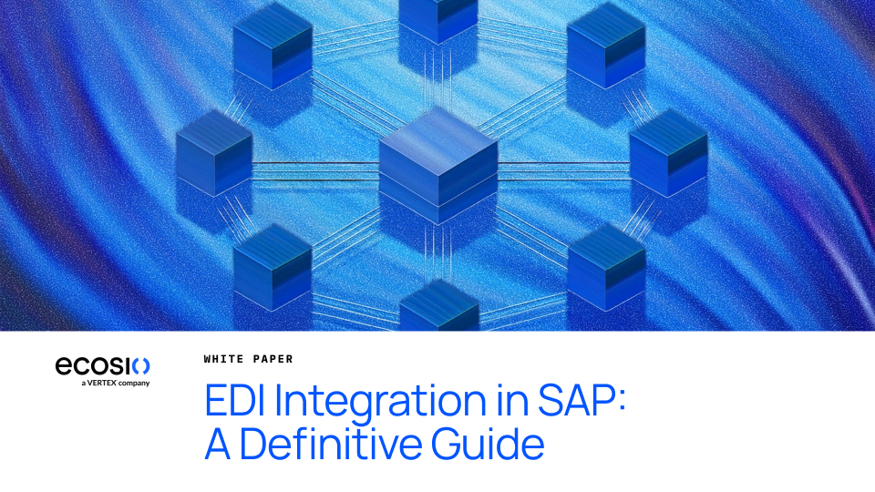 EDI Integration in SAP - A Definitive Guide - Feat Paper